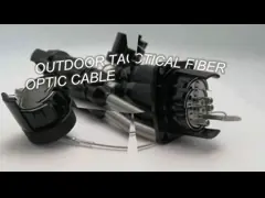 Outdoor Tactical Fiber Optic Cable Assembly Multi Core SM IP67 For Military