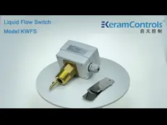 Brass Water Liquid Flow Sensors Switch SPDT Output High Precision IP65