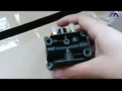 Solenoid Air Suspension Valve Block 4722555610 Rubber Steel For BMW