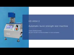 Automatic Paper Testing Equipments Burst Strength High Pressure Precise