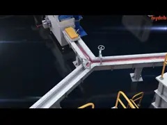 Launder Type Aluminum Degassing Machine Rotory For Aluminium Billets