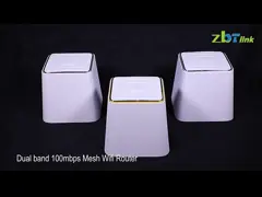 Home Mesh Wifi Router 1200mbps Dual Band Omnidirectional High Power