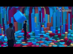 Cube Creative LED Video Wall Full Color High Brightness 4 Sides Indoor