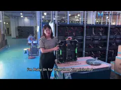 SMD Curved Indoor Rental LED Display Video Energy Saving For Wedding