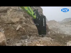 Rock Hydraulic Breaker Hammers High Strength Steel For Mini Digger