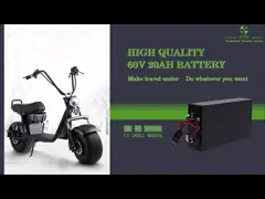 60V 20AH E Scooter Battery Pack Large Current Lightweight Small Size