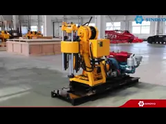 Vertical Shaft Core Drilling Rig 2000rpm 600m Depth Diesel / Electrical Motor