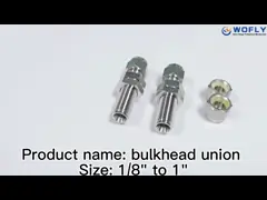 316 304 Stainless Steel Tube Fittings Hydraulic Ferrule Equal Shape Forged
