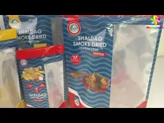 Stand Up Snack Bag Packaging Ziplock Type Moisture Proof Mylar