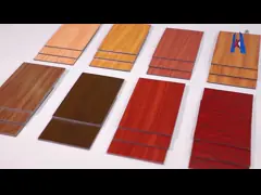 Wooden Aluminum Composite Panel Cladding Sound Insulation High Strength