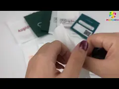 Matt Flat Plastic Pouches Packaging Ziplock Top Heat Seal With Clear Front