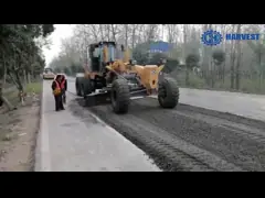 XCMG Motor Grader Machine 142kW Articulated Frame Flexible Mobility