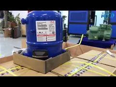 Industrial Refrigeration Scroll Compressor Hermetic Piston R22 High Efficiency