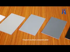 ACM Fire Rated Aluminum Composite Panel 4mm Thickness Safety For Construction
