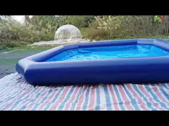Custom Inflatable Swimming Pools PVC Tarpaulin Heat Sealing For Kids Party