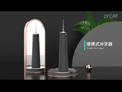 Portable Nicefeel Water Flosser 200ml IPX7 Rotating Nozzle Quick Charing