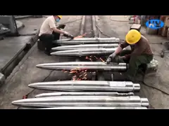 195mm Dia Hydraulic Breaker Chisels 42CRMO Good Hardness Multi Purpose
