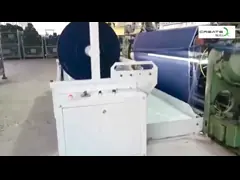 Electric Motor Fabric Winding Machine Cloth Horizontal Automatic For Weaving