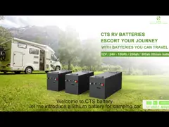 Rechargeable RV Camper Battery Lithium Lifepo4 Small For Power Storage