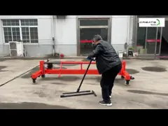 Pallet Type Warp Beam Trolley Steel 1500kg Capacity High Duty