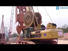 Hydraulic Diaphragm Wall Equipment Grab 500KN 80m Depth High Efficiency