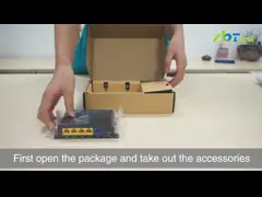 4G Industrial Wifi Router 300Mbps 2.4G RS232 SIM Card With Metal Case