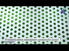 Prefabrication Perforated Aluminum Composite Panel Soundproof Anti Corrosion