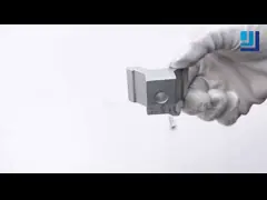 Die Casting Aluminum Tubing Joints Andoic Oxidation Lightweight AL - 21 Silver