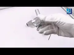 Alloy Aluminum Tubing Joints Anodized Silver Die Casting For Connecting