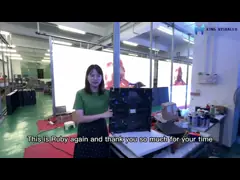 Seamless Stitching Outdoor Rental LED Display RGB Full Color Anti Collision