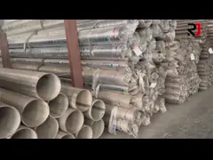 Welded Seamless Stainless Steel Round Pipe Anti Rust Alkali Resistant