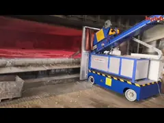Rotary Flux Injection Machine Molten Alu Speed Adjustable For Casthouse Furnace