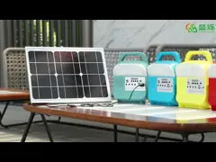 Mini Solar Home Lighting System Mp3 Aluminium Alloy Portable For Outdoor