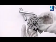 Industrial Metal Pipe Connectors Gears Aluminium Flexible Round For Trolley