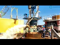 Full Hydraulic Casing Rotator High Safety No Vibration 80m Depth