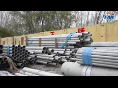 316l SS Steel Pipes Cold Drawn Brushed / Mirror Polished Round Seamless
