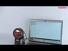 Desktop Hands Free Barcode Scanner 30fps Multi Angle Fast Speed PnP For 2D Code