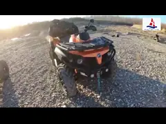 Liquid Cooled Utility Vehicles ATV 600cc Single Cylinder For Mountain Road