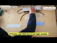 SMD3030 LED Street Light Module 160lm/W 80x150 Degree Small Size