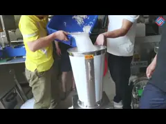 Stainless Steel Vegetable Processing Equipment High Efficiency For Juice Making