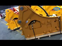 40Cr Hydraulic Excavator Breaker 135mm Dia For Concrete Pavement