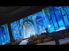 Indoor Outdoor Rental LED Display Curve Lightweight High Brightness SMD2121 / 1921
