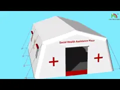 Portable Inflatable Event Tent Airtighting Fire Resistant For Emergency Shelter