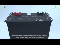 Lifepo4 Solar Battery Storage System RS485 CAN High Efficiency Safety Structure