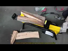 Electric Log Wood Splitter 1500W Hydraulic Lightweight For Firewood