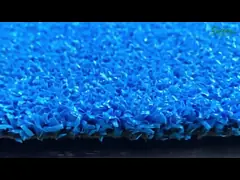 Synthetic Colored Artificial Turf PE 20mm Height UV Resistant Monochrome