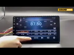 Double Din Car Android Stereo FM 10 Inch Bluetooth WIFI GPS Panel Mount