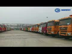 Fuel Tanker Truck Q235 Steel 6 x 4 371hp Euro II Safety For Oil Transportation