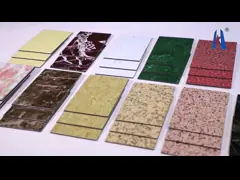 PVDF Marble Aluminum Composite Panel Anti Abrasion 4mm Thickness
