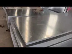 Flat Galvanized Steel Sheet Mill / Slit Edge DC51D DC52D For Stamping